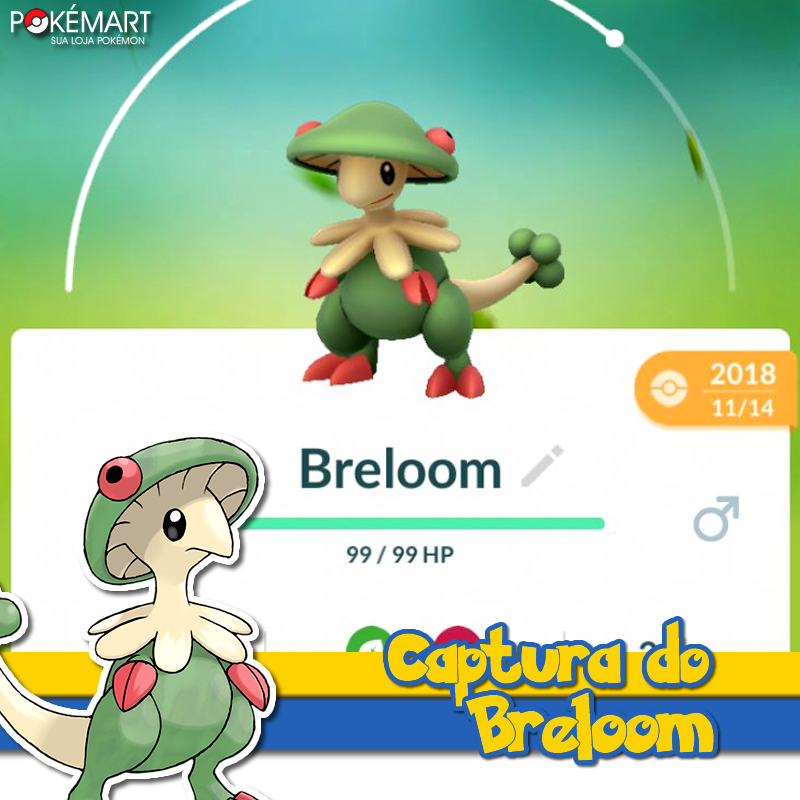 Breloom - Pokémon GO - PokéMart